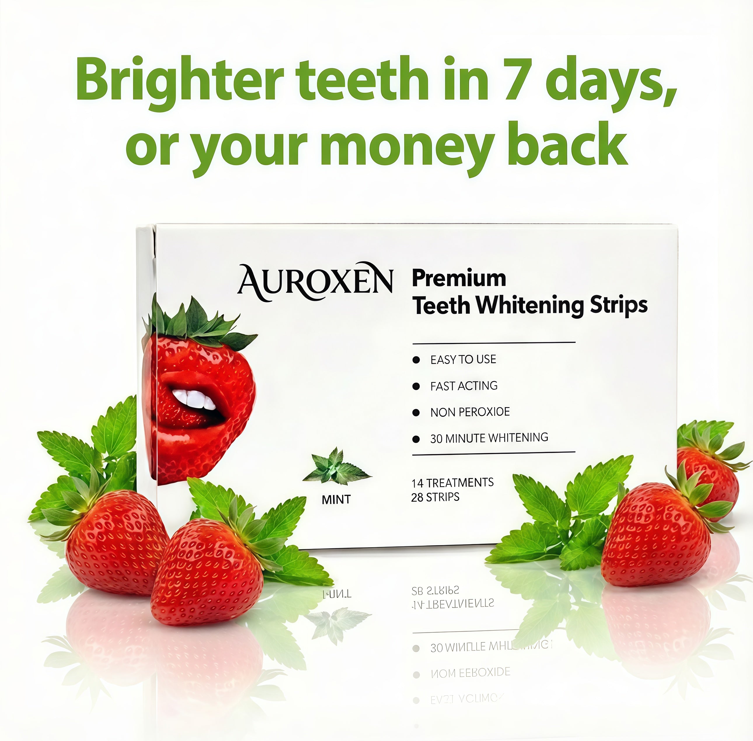 AUROXEN Teeth Whitening Strips – Auroxen